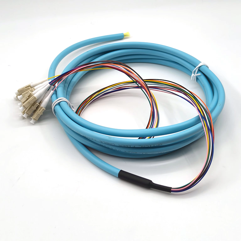 LC/UPC OM4 Multimode PVC / LSZH Fiber Optic Pigtail - Owire
