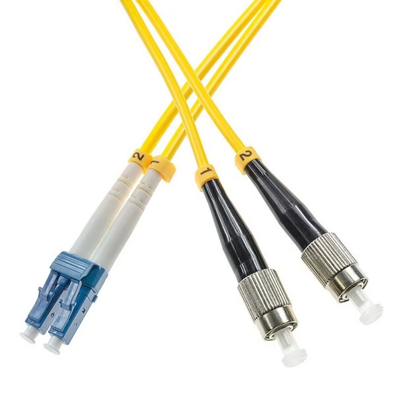 LC to FC Fiber Patch Cord LC-upc FC-upc SM 9/125um Duplex Fiber Optic ...