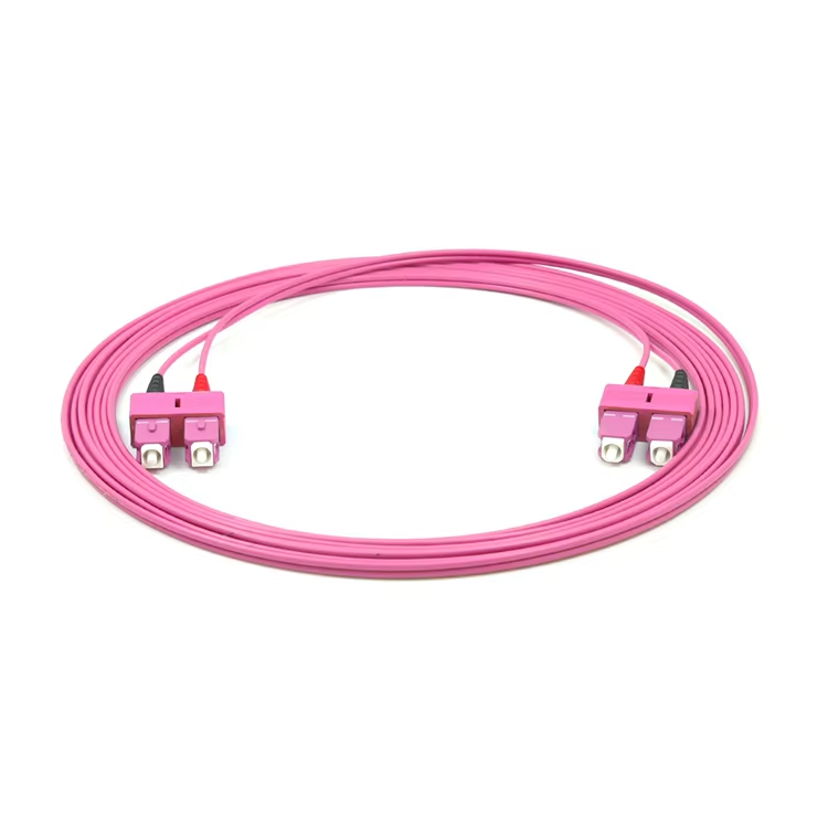 SC/LC Optical Garters Duplex Om4 Multimode Fiber Optic patch Cord - Owire