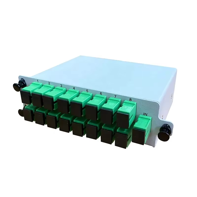 Passive plc splitter with sc connector 1x16 fiber optic cassette ...