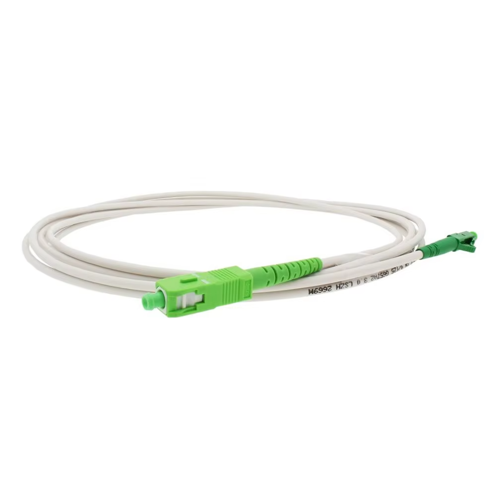 كابل توصيل SC/APC Simplex 3.0MM SM 9/125MM كابل توصيل الألياف الضوئية Ftth - Owire