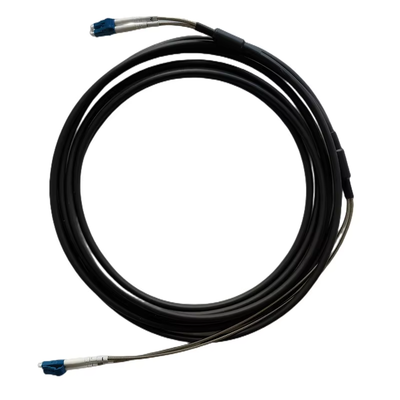 Indoor / Outdoor Armored Anti-Rodent patch cord LC/SC/FC/ST Duplex ...