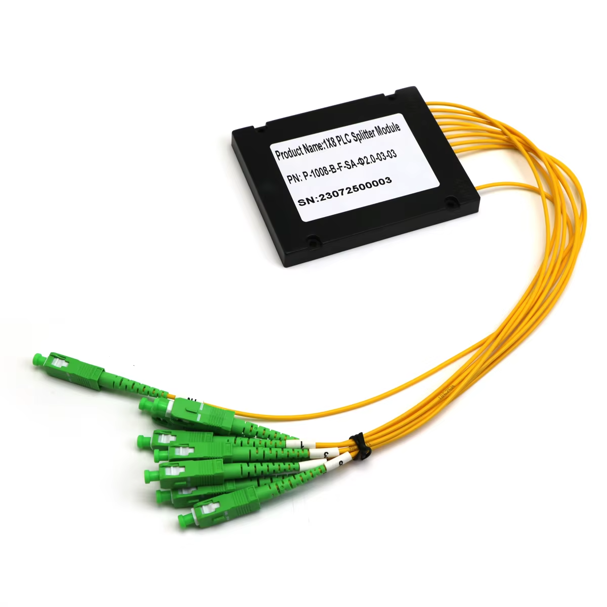 FTTH Passive Splitter 1x2, 1x4, 1x8, 1x16, 1x32, 1x64 SC connector ABS ...