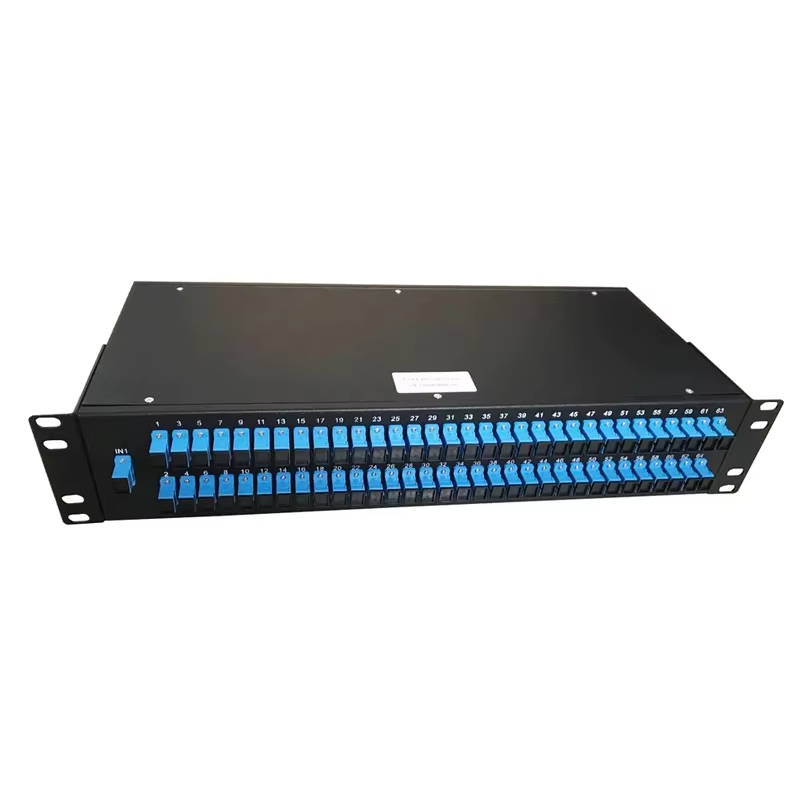 1U 2U rack mount 1x2, 1x4, 1x8, 1x16, 1x32, 1x64 plc splitter - Owire