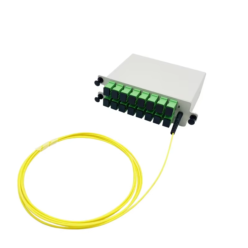 Passive plc splitter with sc connector 1x16 fiber optic cassette ...