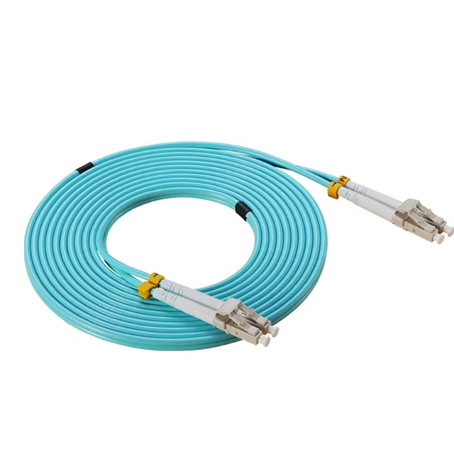 Duplex IP68 Armored Cable Flexible LC to LC OM3 Fiber Patch Cable - Owire