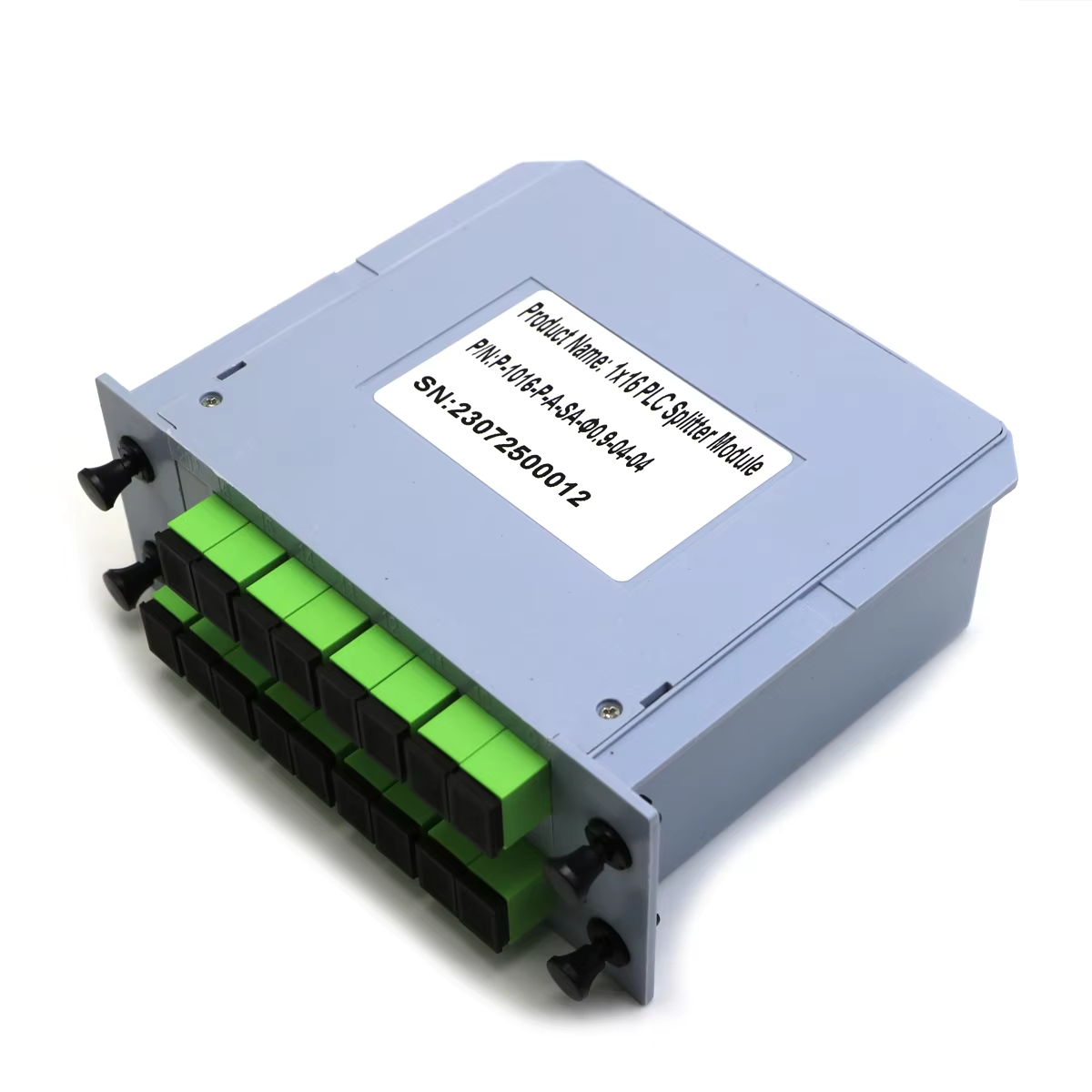 1 x 8 1 x 16 1 x 32 LC SC UPC APC Cassette Type ABS Box Insert PLC ...