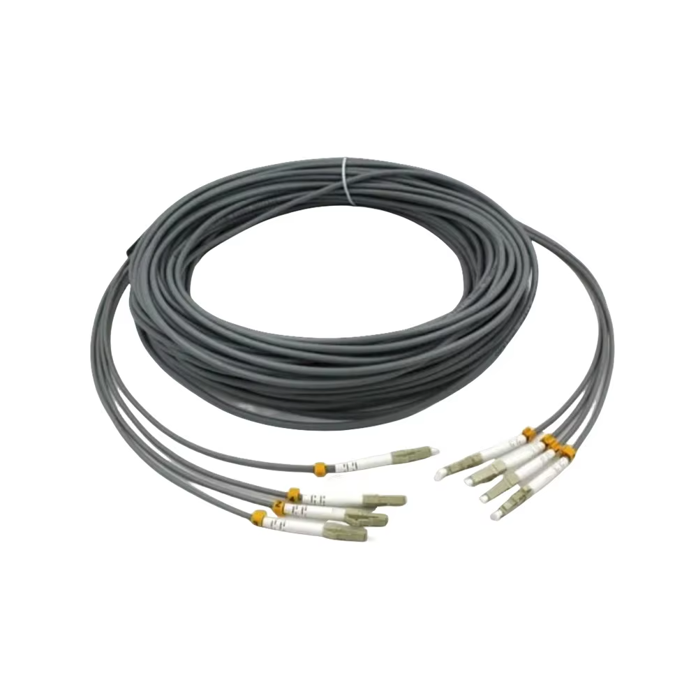 Armored Patch Cord 2 core to12 Core 62.5/125 LC To LC jumper Fiber ...