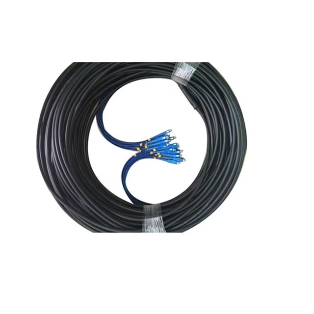 SC/UPC To SC/UPC Fiber Patch Cord 12 Cores Singlemode 9/125 LSZH ...