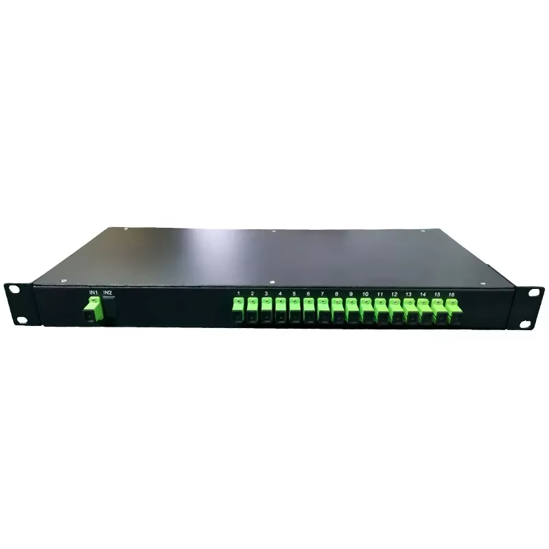 1U 2U rack mount 1x2, 1x4, 1x8, 1x16, 1x32, 1x64 plc splitter - Owire