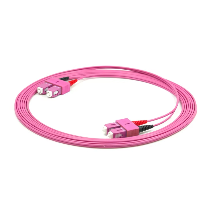 SC/LC Optical Garters Duplex Om4 Multimode Fiber Optic patch Cord - Owire