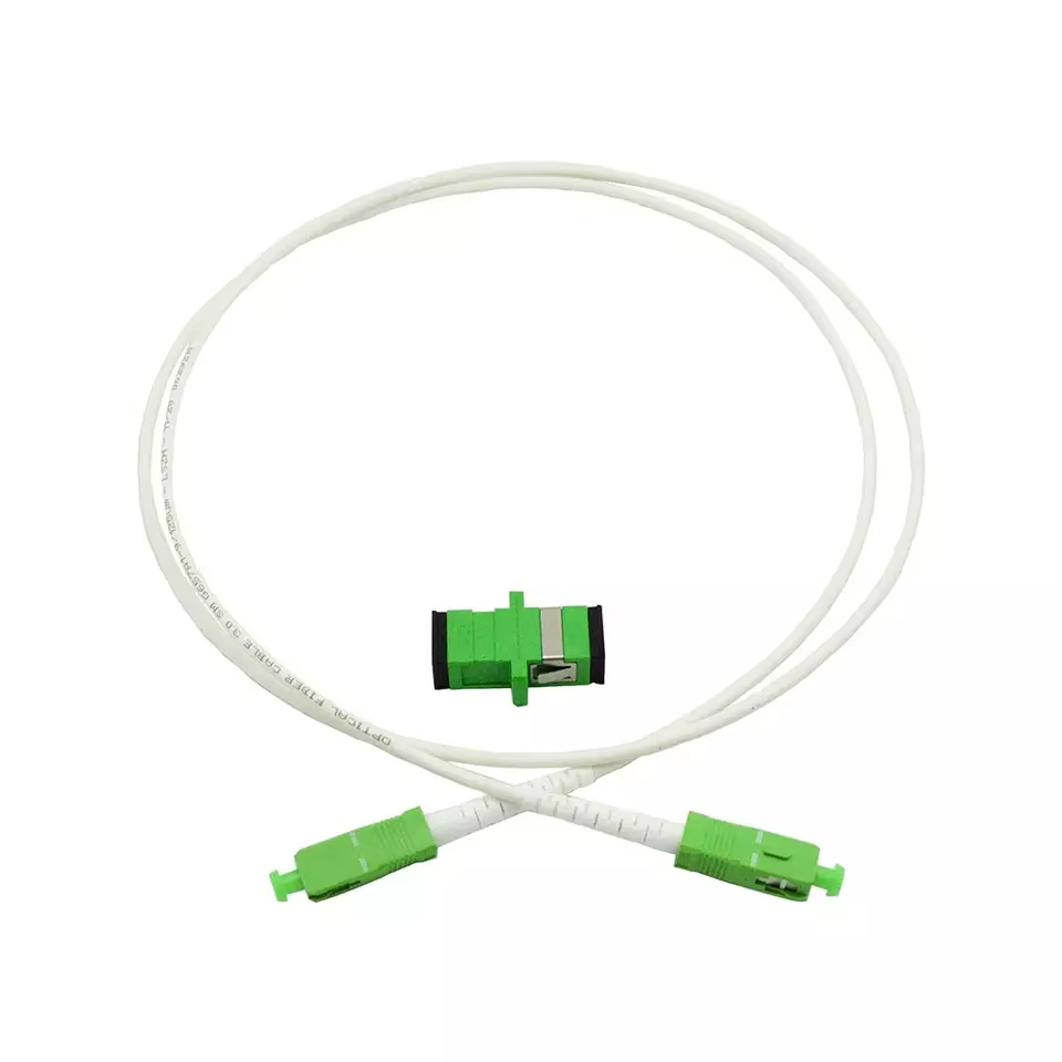 SC/APC Patch Cord Simplex 3.0MM SM 9/125MM Fiber Optic Drop Ftth Cable Patch Cord - Owire