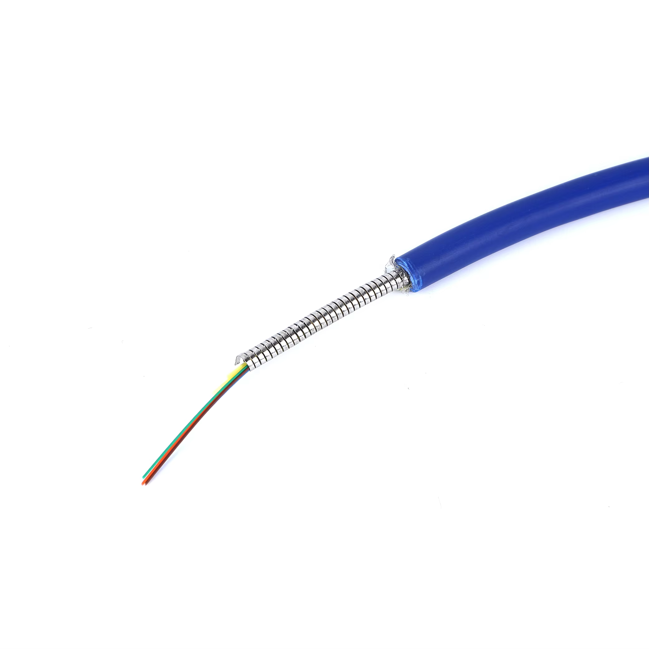 Armored ST Connector Fiber Optic Pigtail - Owire