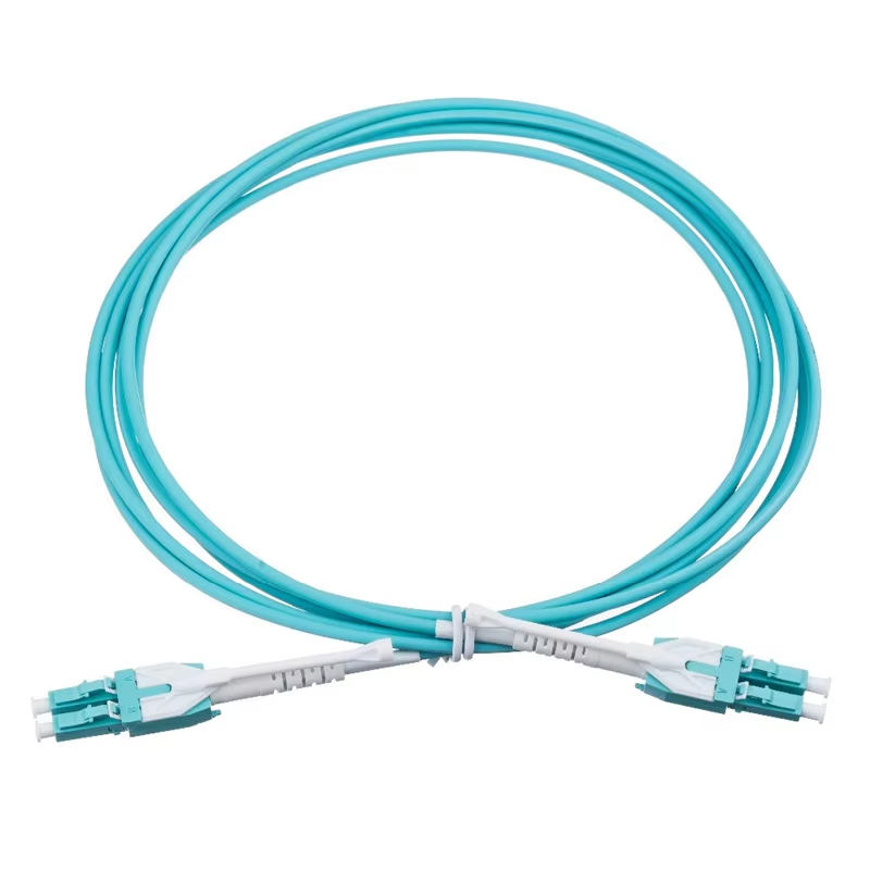 LC to LC Uniboot patch cord OM3 10Gb Duplex Multimode Fiber Optic Cable - Owire