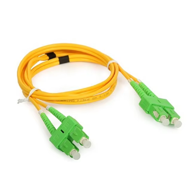 Cable de conexión de fibra óptica SC APC monomodo sm 9/125 os2 dúplex 3.0 mm - Owire