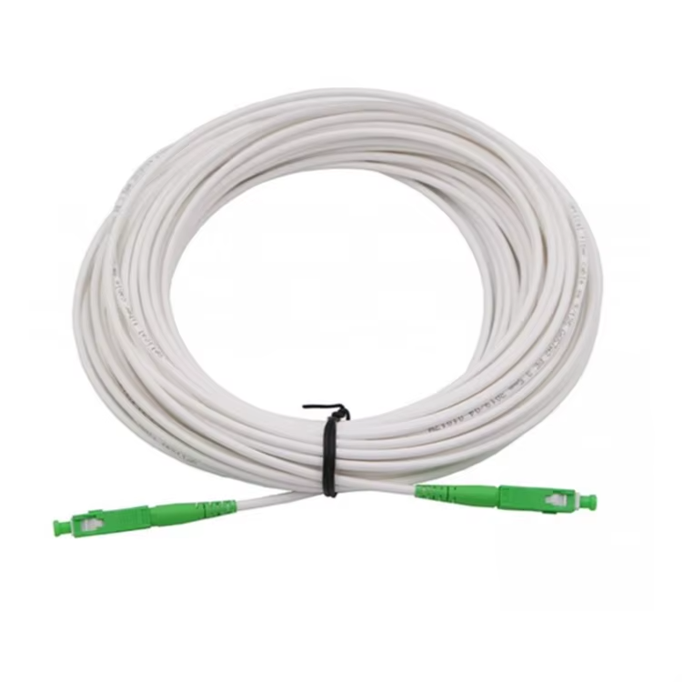 SC/APC Patch Cord Simplex 3.0MM SM 9/125MM Fiber Optic Drop Ftth Cable Patch Cord - Owire