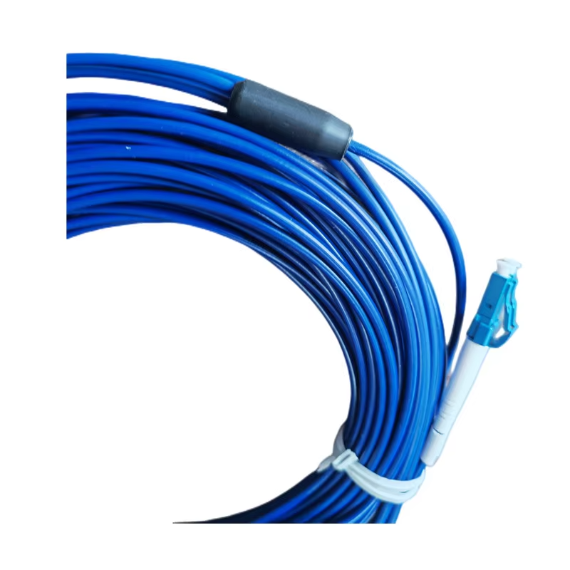 Indoor / Outdoor Armored Anti-Rodent patch cord LC/SC/FC/ST Duplex ...