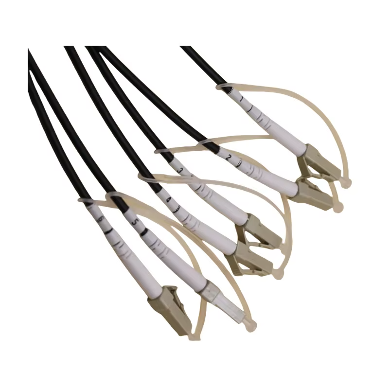 Armored LC to LC patch cord 50m to 1000M 6 Strand Multimode 50/125 10 ...