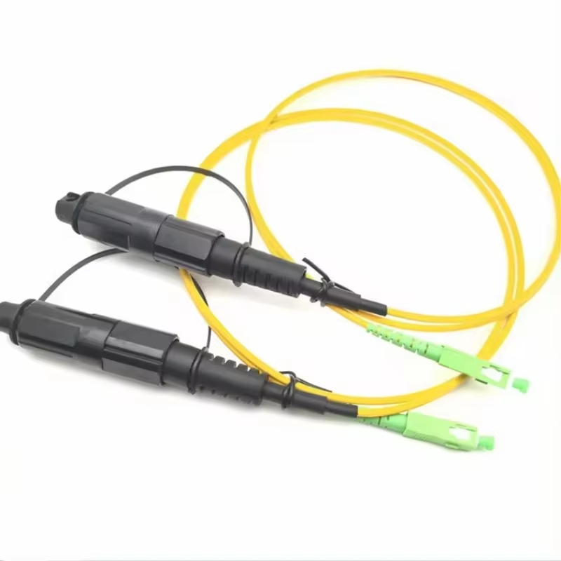 5g waterproof SC to SC Fiber Patch Cord singlemode simplex optic fiber ...