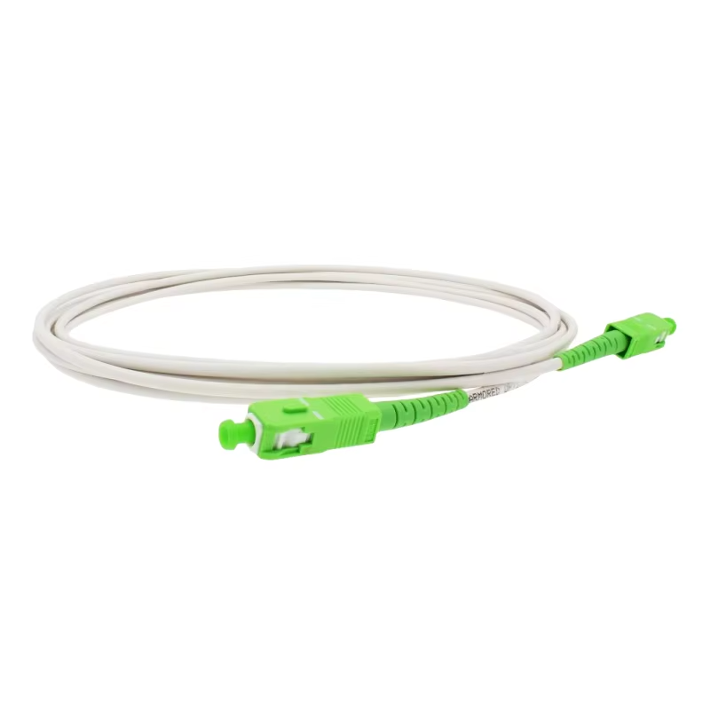 Armored SC/APC to SC/APC G657A1 LSZH Fiber Optic Patch Cord - Owire