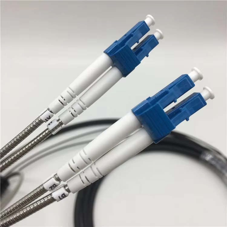FTTA 5g Armored waterproof fiber patch cord sm om2 om3 OM4 OM5 cpri ...