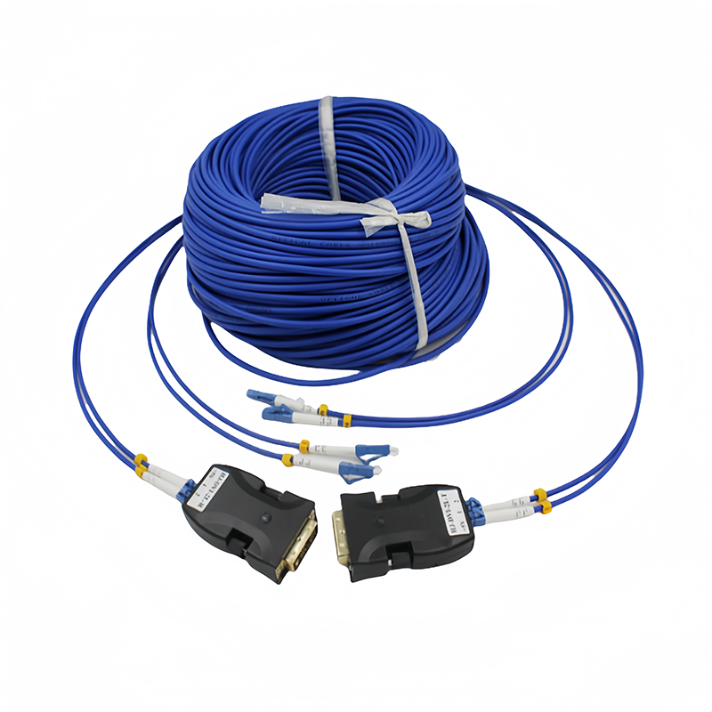 Tactical LC To SC Patch Cord 4core Indoor Blue Lszh Armored Cable ...