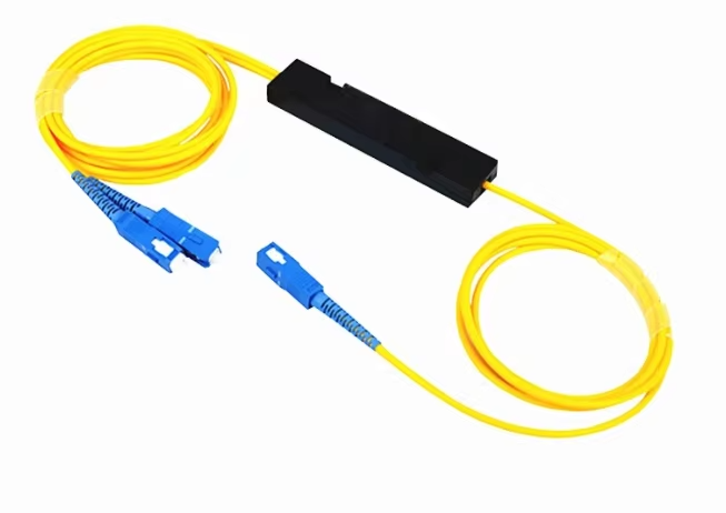 1x2 / 1x4 Single-mode SC/APC UPC ABS Package FBT Fiber Optic Splitter ...