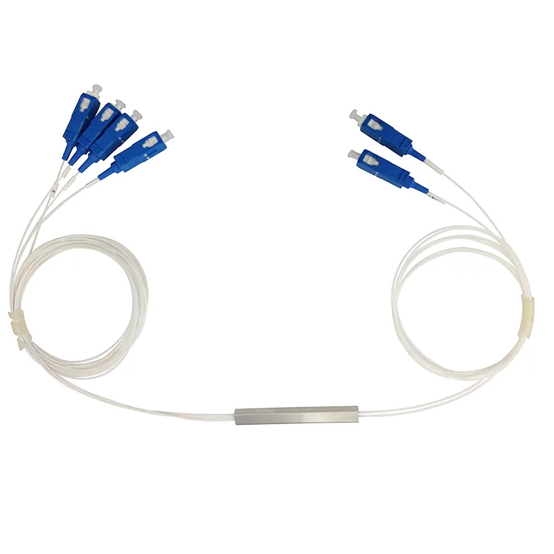 2x4 Mini SC Connector Fiber Optic PLC Splitter - Owire