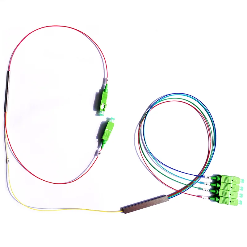 Fiber Optic PLC Splitter 1x4 to FBT Coupler - Owire