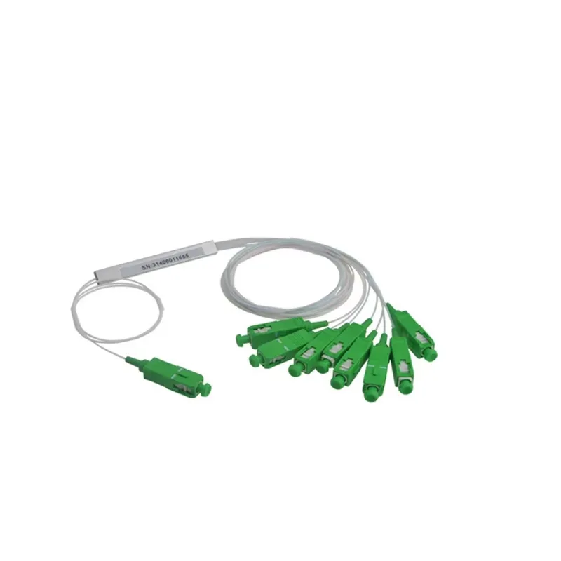 1x8 SM Passive 900um G.657A Fiber SC/APC PLC Splitter - Owire