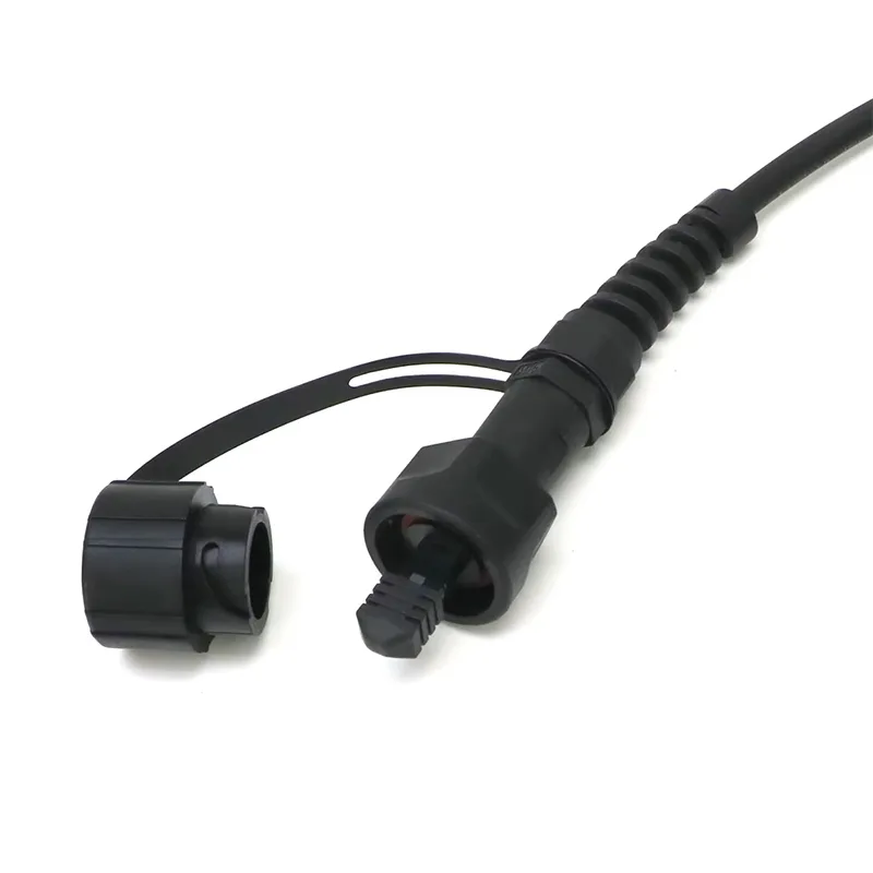 ODVA MPO - LC 8 12 16 core Multi-mode Fiber Jumper Fiber Optic Patch ...