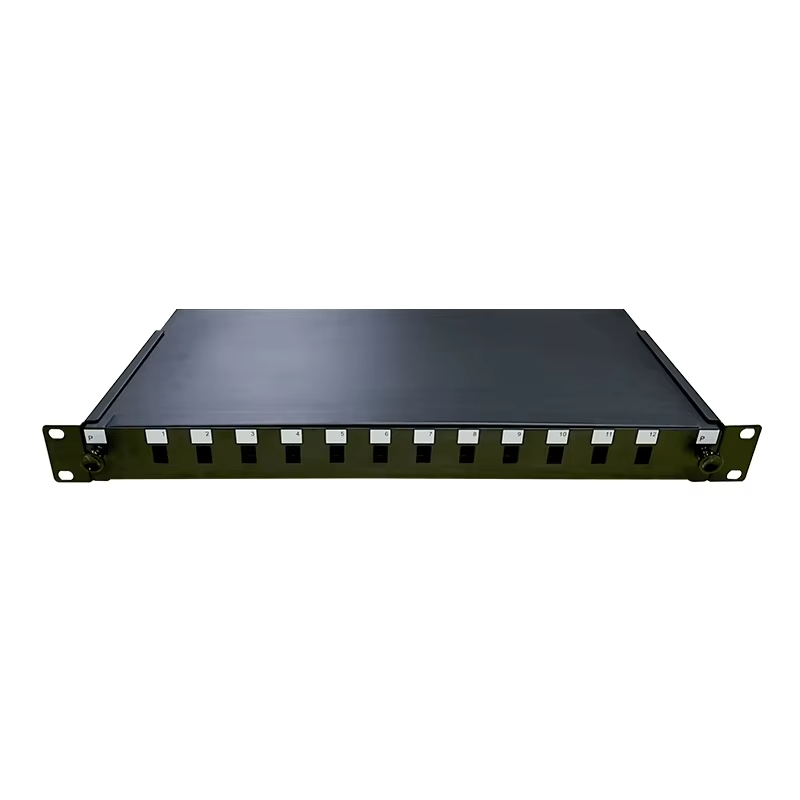 LC 12 core simplex sc connector patch panel metal fiber splice ...