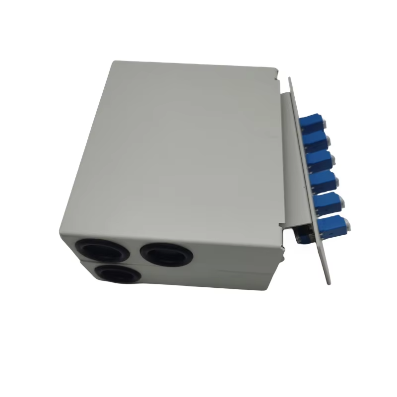 12 Core Duplex Ports LC Terminal Mounting Housing Fiber Patch Panel - Owire