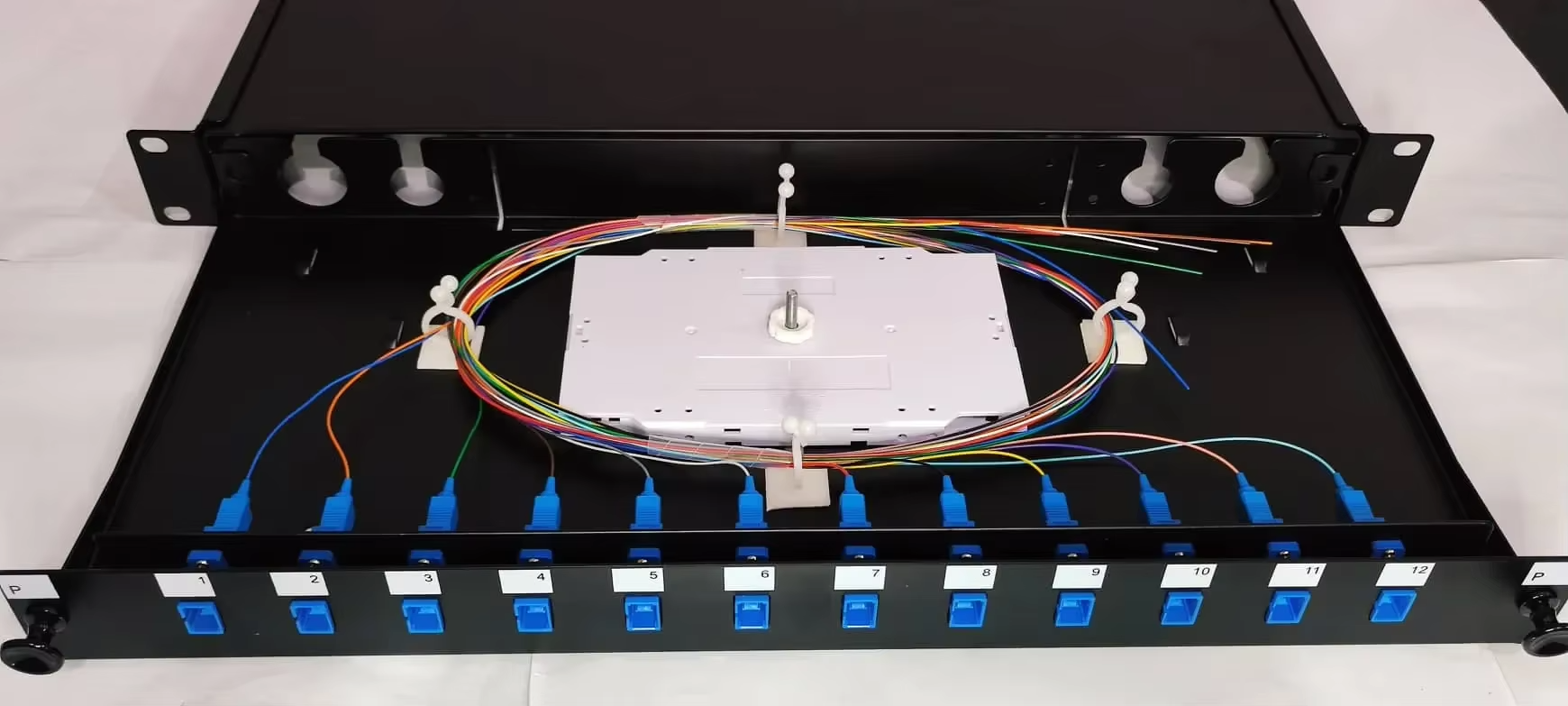 LC 12 core simplex sc разъем патч-панель металлические корпуса для ...