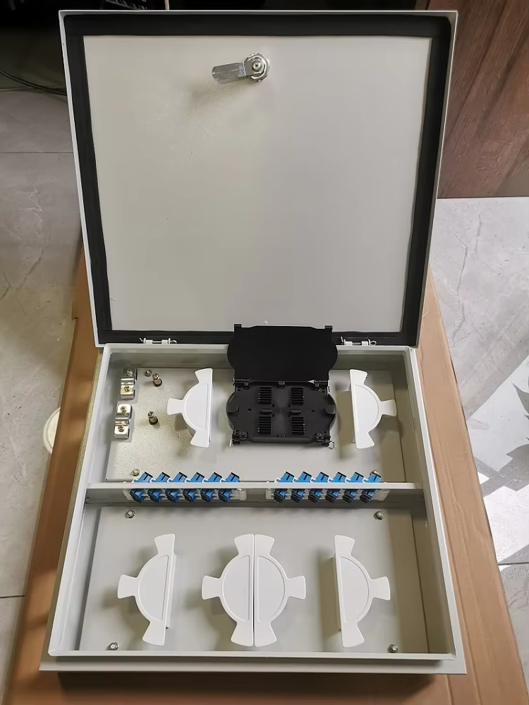 24, 48, 96, 144 Core Wall Mount Odf Fiber Delivery Point (fdp) Metal ...