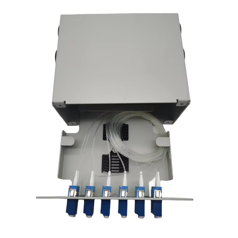 12 Core Duplex Ports LC Terminal Mounting Housing Fiber Patch Panel - Owire