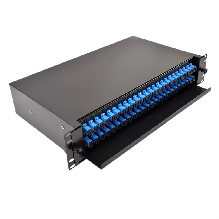 48 / 72 Ports 2u SC Simplex Fiber Optical Drawer Patch Panel - Owire