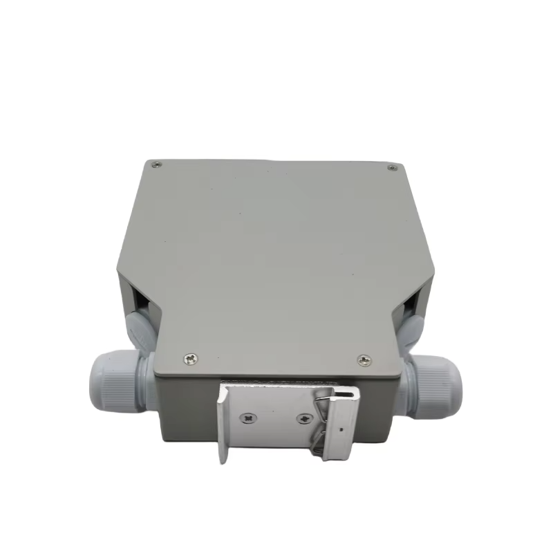 12-port ST FC DIN-rail Mounting Fiber Optics Wall Box - Owire
