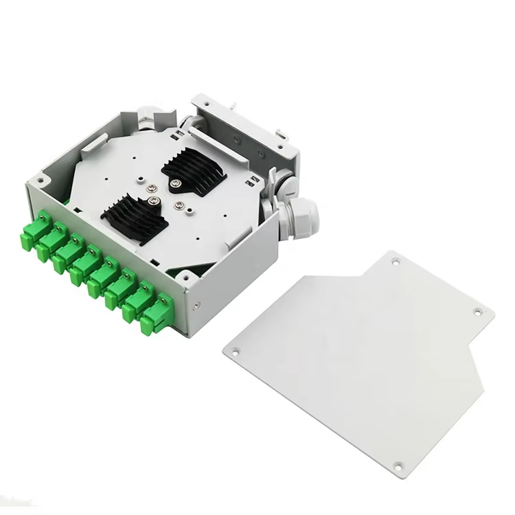 Splice box for DIN rail mounting compact distributor housing - Owire