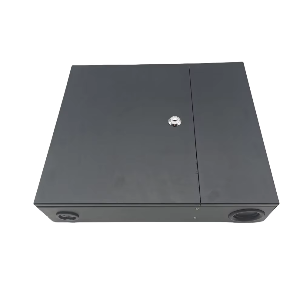 24 Couplers SC Simplex Indoor Wall Mounted Fiber Optic Distribution Box ...