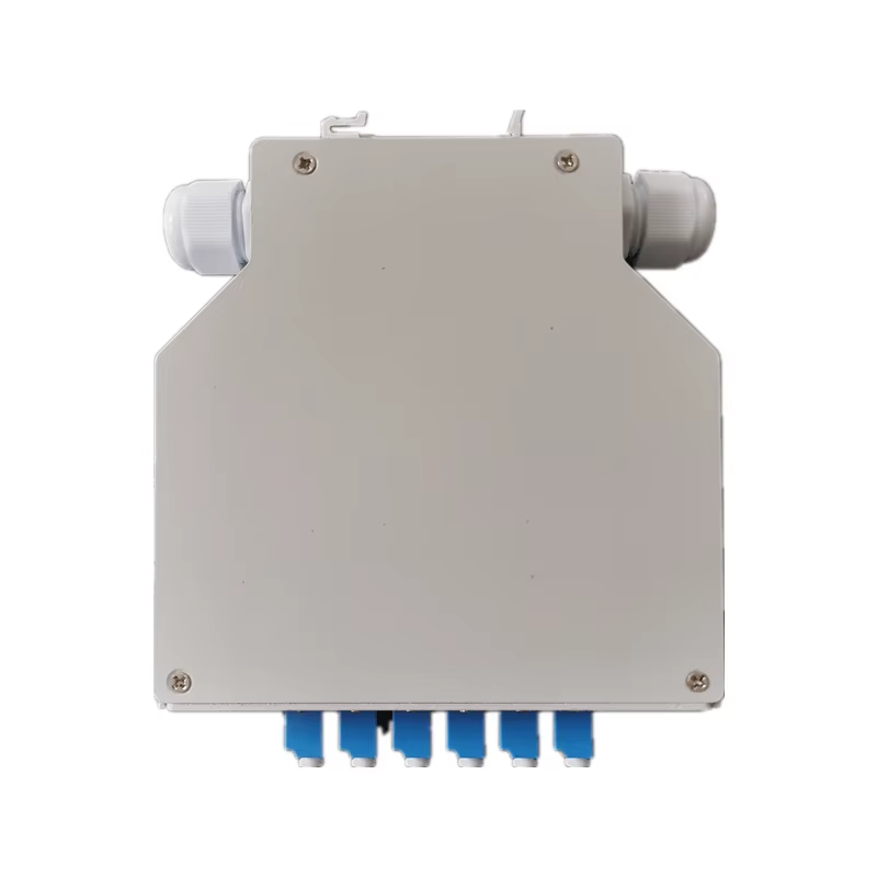6 port simplex LC Fiber optic terminal enclosure Box - Owire