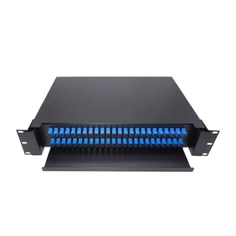 2U 48 ports ODF Optical Drawer Fiber optic Patch panel - Owire