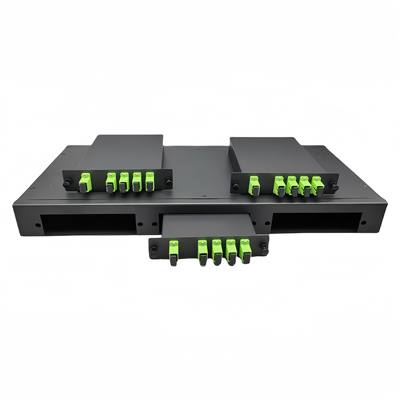 Triple 1x4 Sc/apc Lgx Module Cassette Multi-functional Rack Mount Patch ...