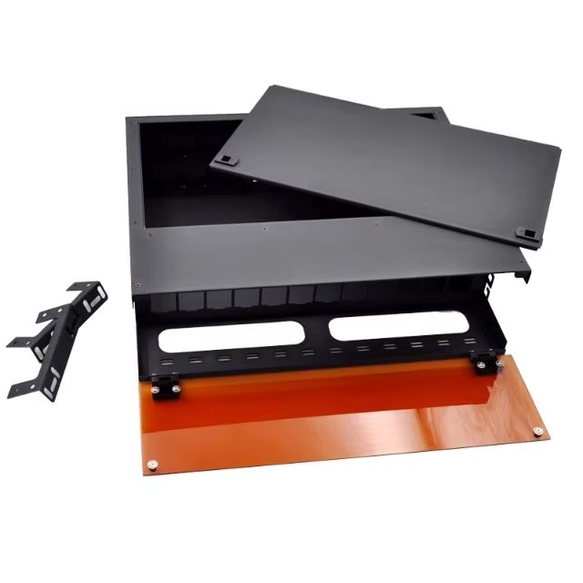 3U 288 Cores MTP/MPO 12 MPO To LC 24 Cores Cassettes Fiber Patch Panel ...