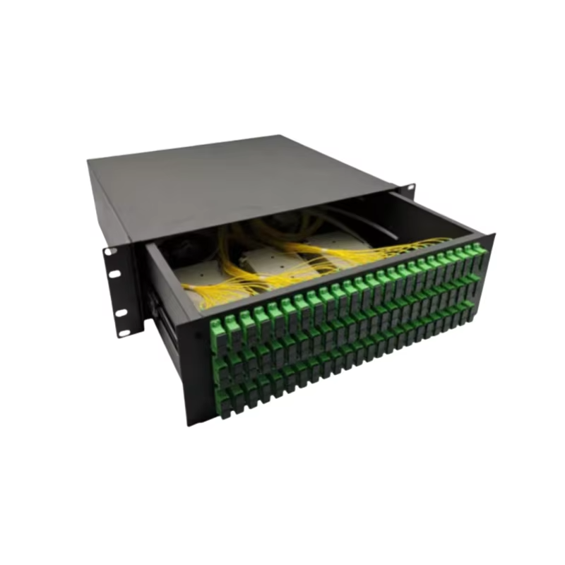 Fiber Optic Patch Panels 96 Cores / 144 Cores Rack Mount Drawing Type ...