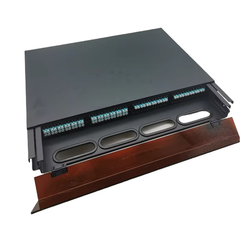 10g 40g 1u MPO / MTP to LC 24f Optical Cassettes 48,72,96,144 Core Mpo ...