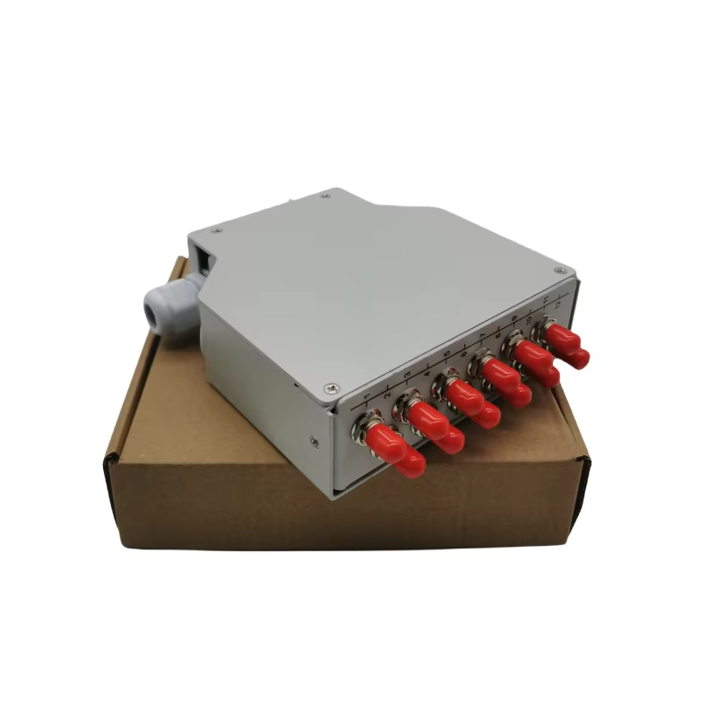 12-port ST FC DIN-rail Mounting Fiber Optics Wall Box - Owire
