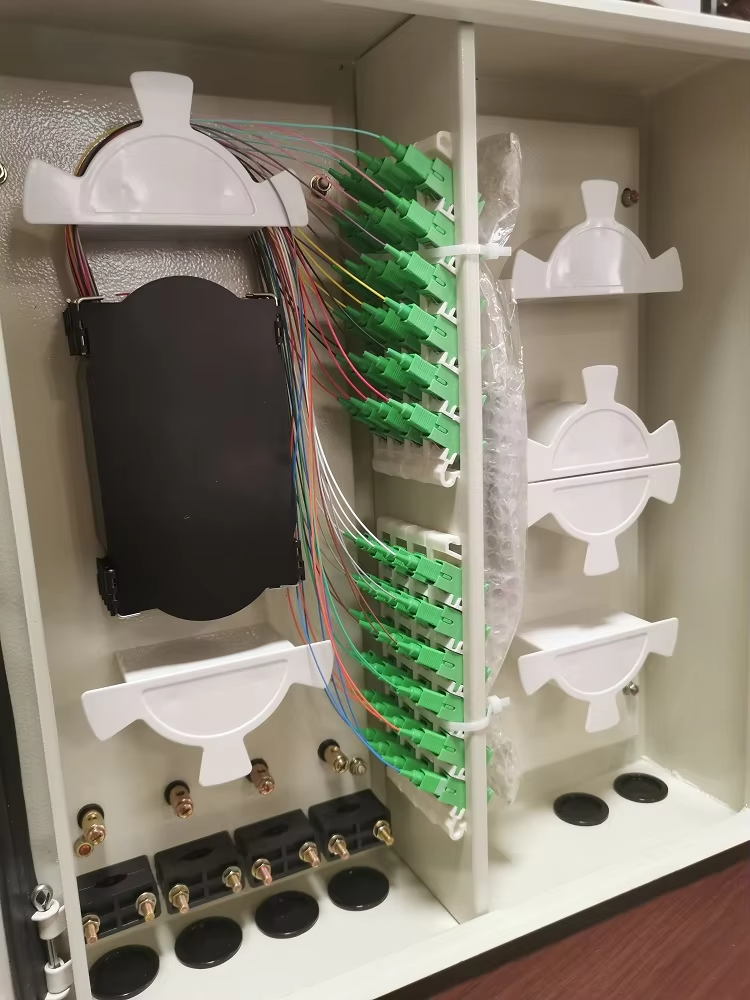 24, 48, 96, 144 Core Wall Mount Odf Fiber Delivery Point (fdp) Metal ...
