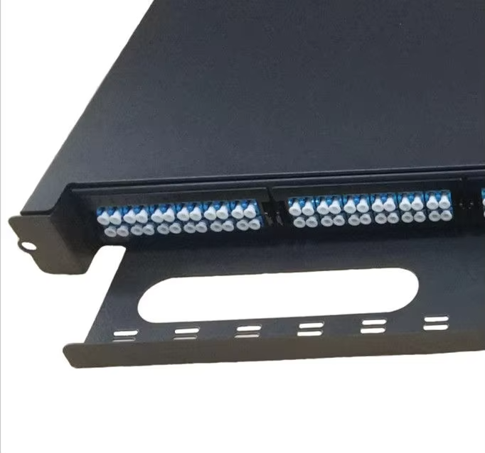 4 FHD Cassettes 1u Rack Mount High Density Slide-out Fibre Patch Panel ...