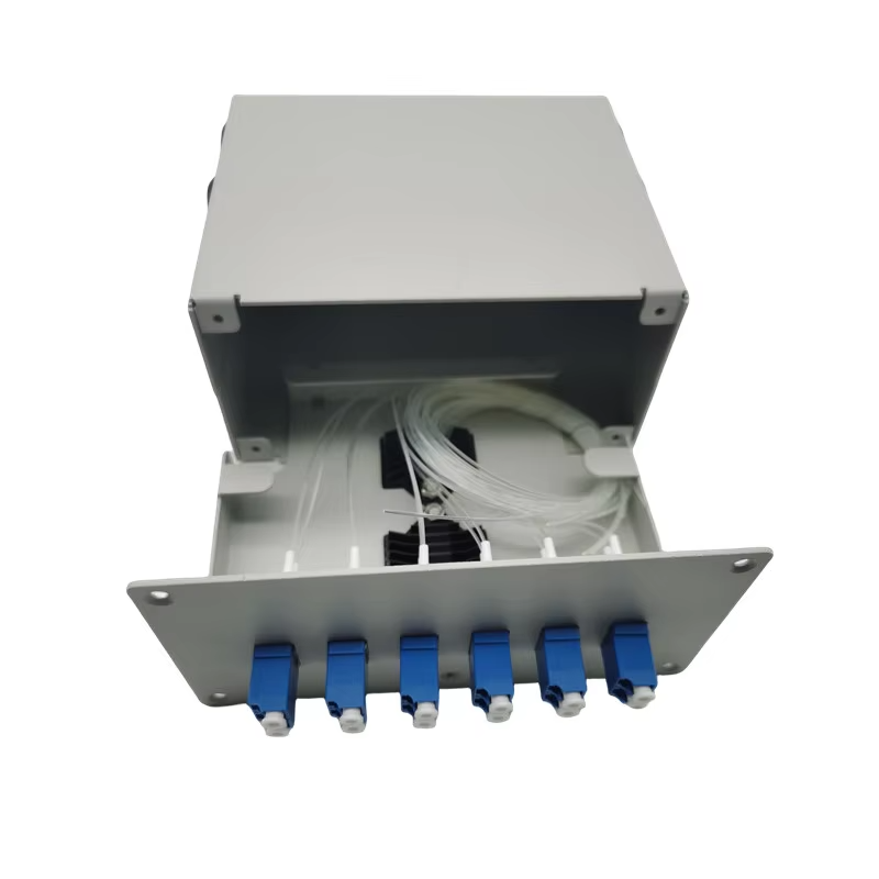 12 Core Duplex Ports LC Terminal Mounting Housing Fiber Patch Panel - Owire